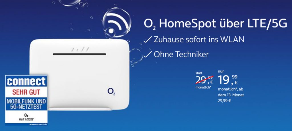 WLAN Homespot Vergleich » Internet via Mobilfunk ohne Festnetz